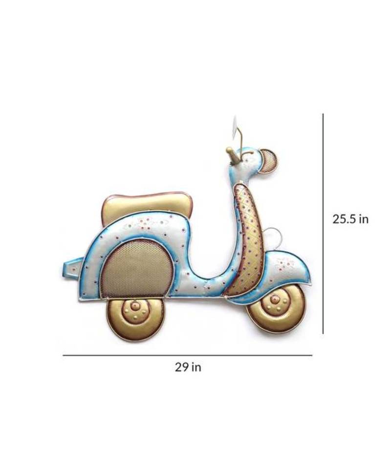 mini scooter wall decor - Deco Craft - 3527314