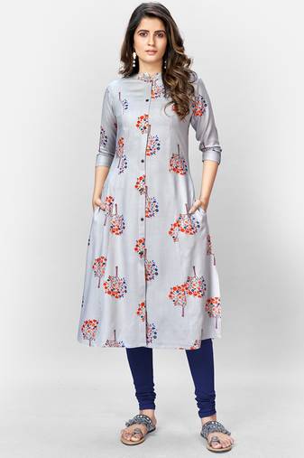 Rayon Kurtis - Buy Designer Rayon Kurti & Kurta Online for Women