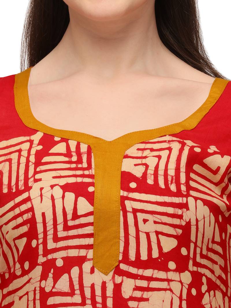 Iris-Soft Cotton Wex Batik Print Suits - IRIS - 3551056