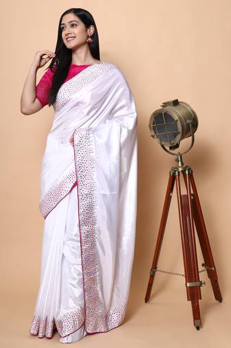 Buy Art Silk Sarees Online Shopping @ Mirraw