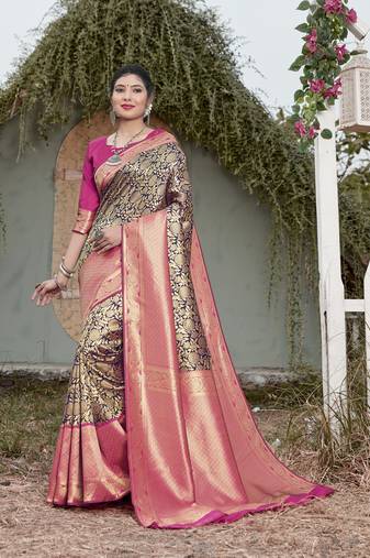 Buy Art Silk Sarees Online Shopping @ Mirraw