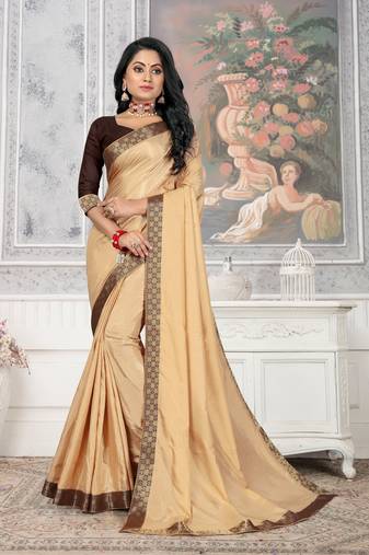 Beige Sarees - Buy Designer Beige Saree Online UK