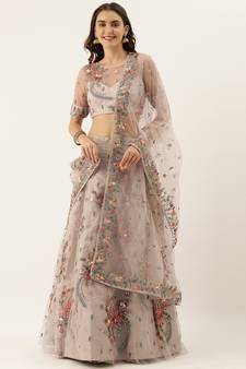 Net Lehenga - Buy Indian Net Lehenga Choli Designs with Dupatta Online
