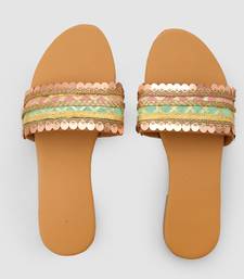 Pastel Pop Flat Sliders for Women - Purely lush - 3698425