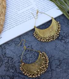 Gold earrings - Phiroza - 3714675