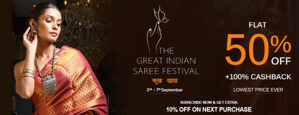 Blue and Offwhite Poly Georgette Long Frock. - Ishimaya - 142329