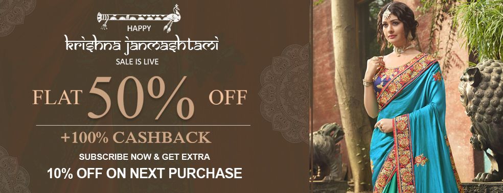 Diwali Discount offers - Embroidery designer sarees TRENDZ Women's ...